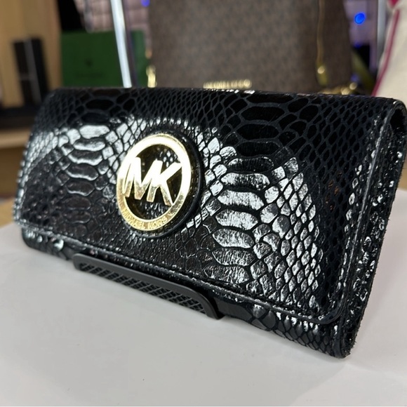 Michael Kors | Bags | Michael Kors Snake Skin Wallet | Poshmark